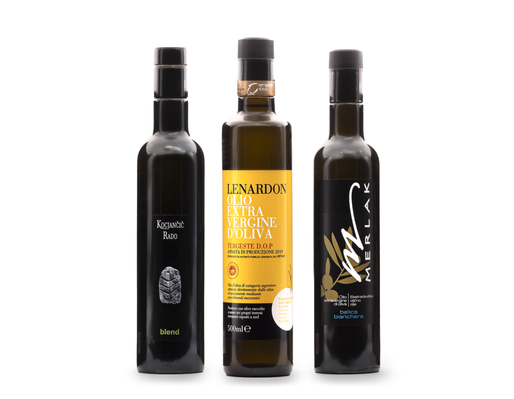Paket ekstra deviških oljčnih olj - Trieste Green